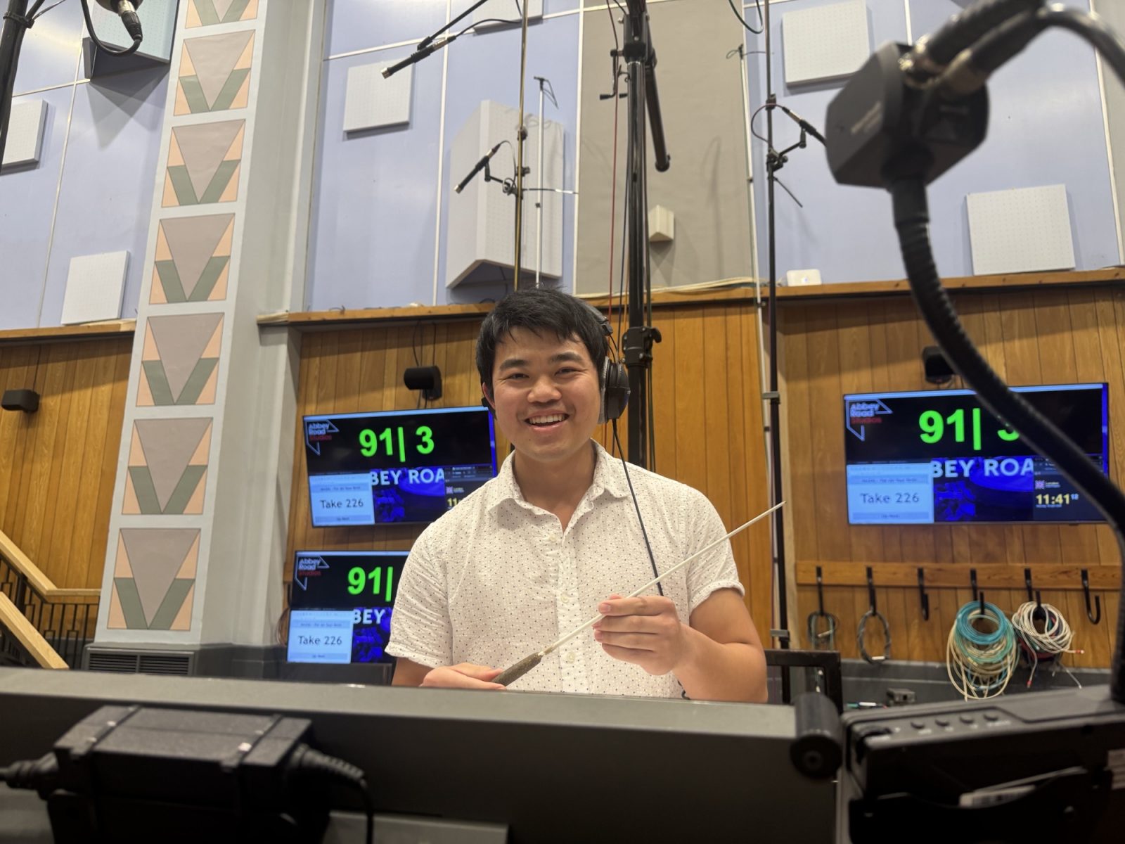 CoPA student Logyn Okuda works with acclaimed film composer Michael ...