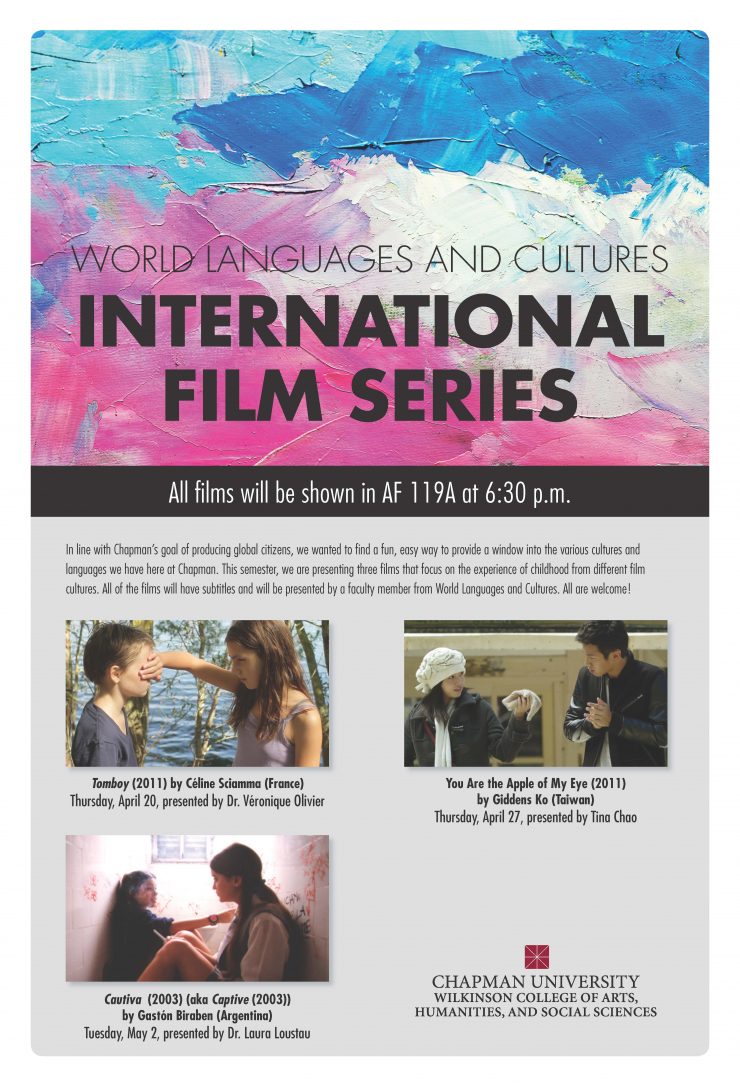 World Languages and Cultures - International Film Series - The Voice of ...