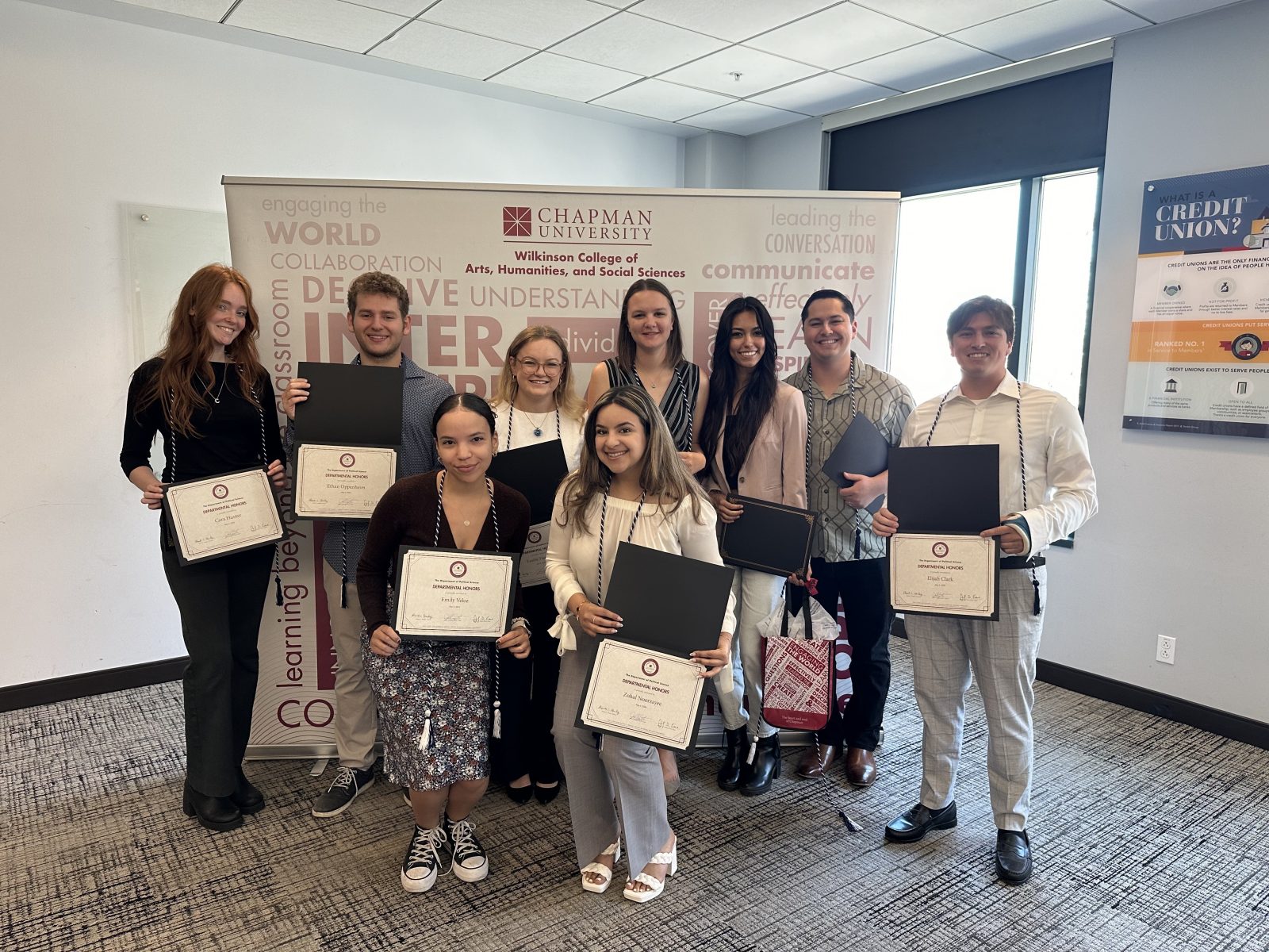 Wilkinson College 2024 Student Award Winners - The Voice of Wilkinson