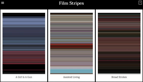 FilmStripes.com - Using computer science to turn films into paintings ...