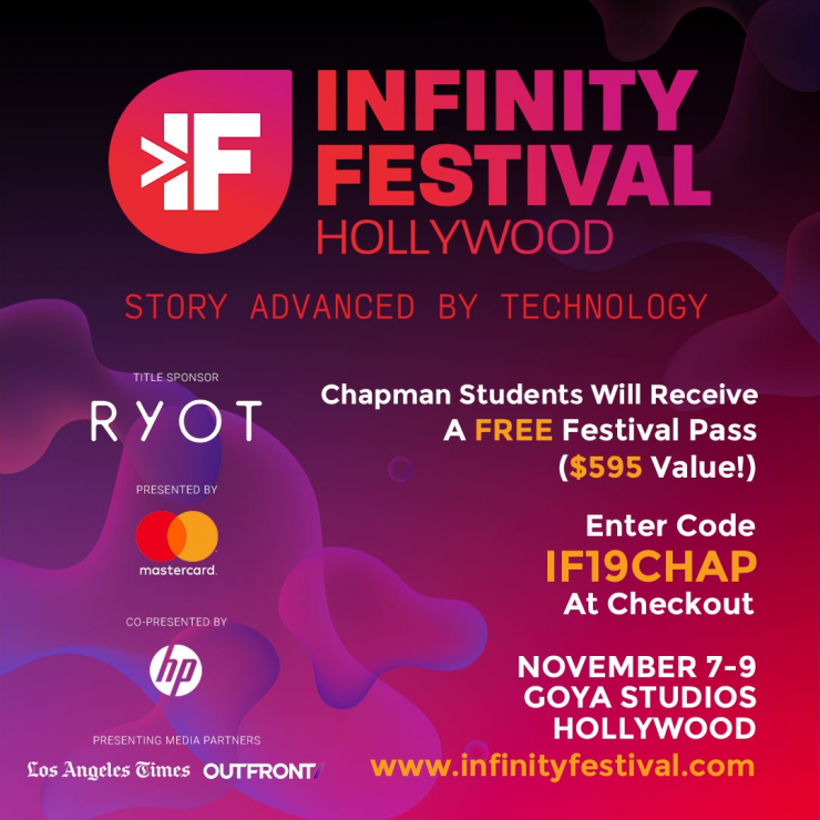 FREE Pass to Infinity Festival Hollywood - Register Today for the ...