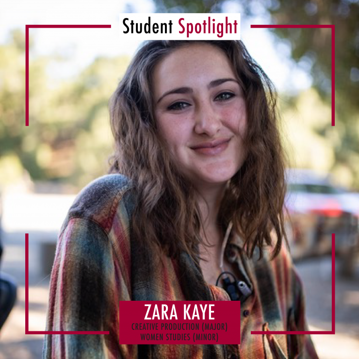 Student Spotlight: Zara Kaye - BFA Creative Producing, Women's Studies ...