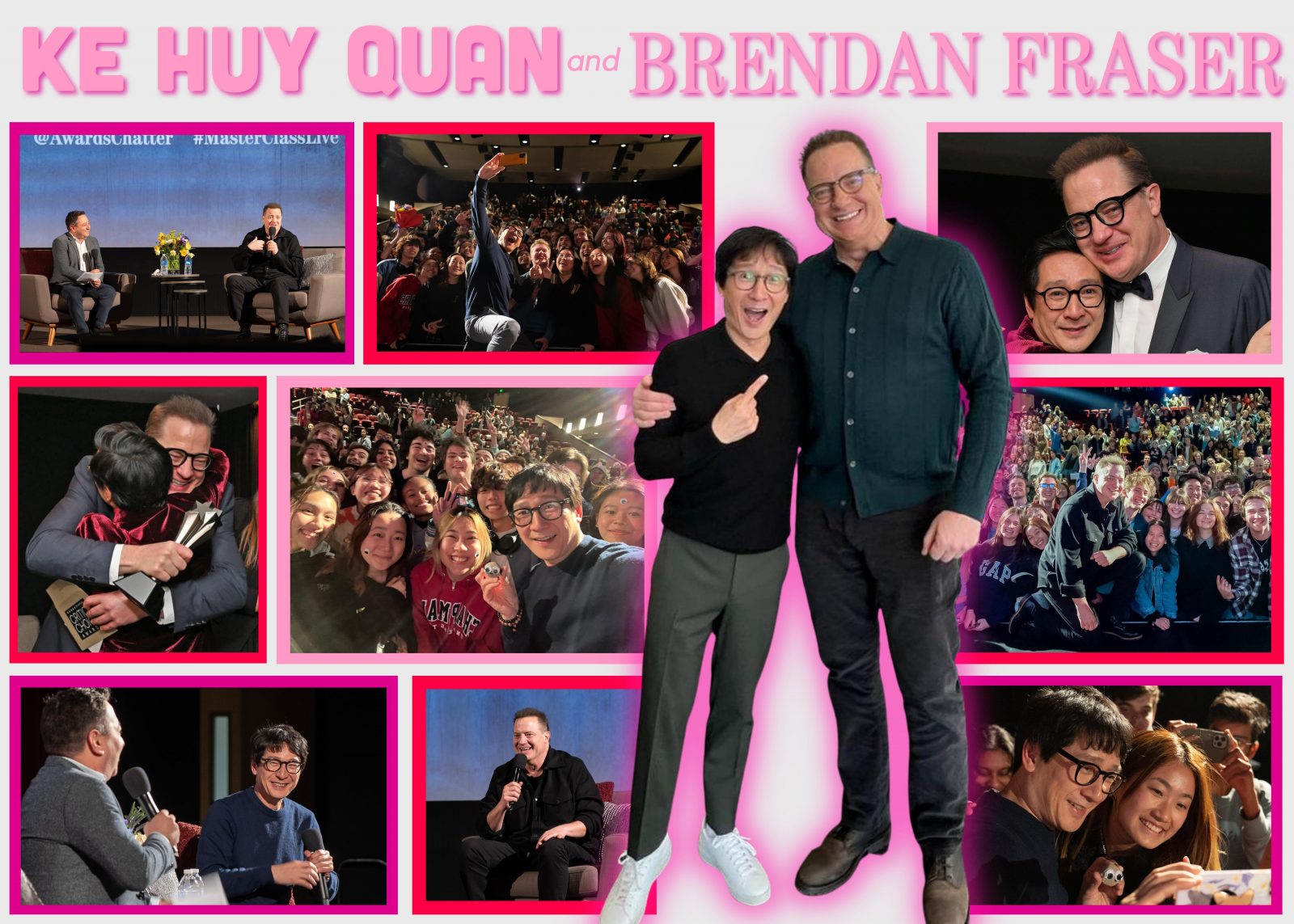 Ke Huy Quan and Brendan Fraser: The Comebacks - Master Class Series ...