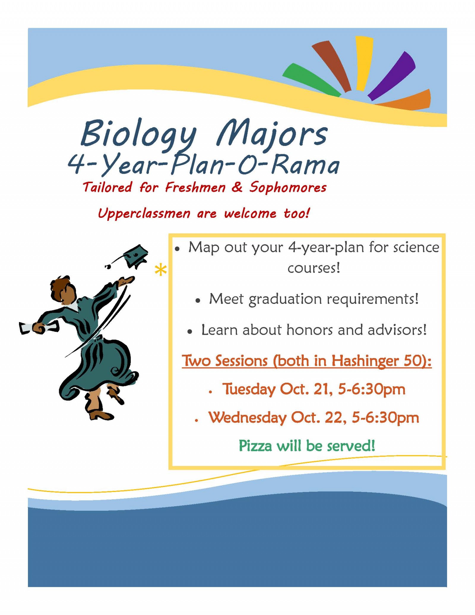Biology 4-Year-Plan-O-Rama: Oct 21 and 22 - Schmid College of Science ...