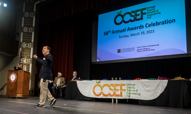 Chapman Welcomes Over 800 Students and Families to Annual OCSEF Event - Orange County Science ...