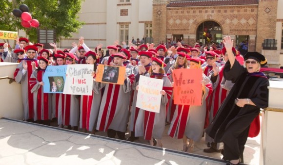 Members of Class of 2012 Acknowledge Absent Classmate on Graduation Day ...