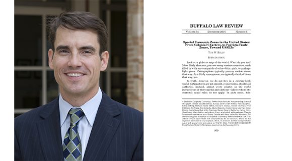 Chapman Law Professor Tom W. Bell Publishes Article on Special Economic ...