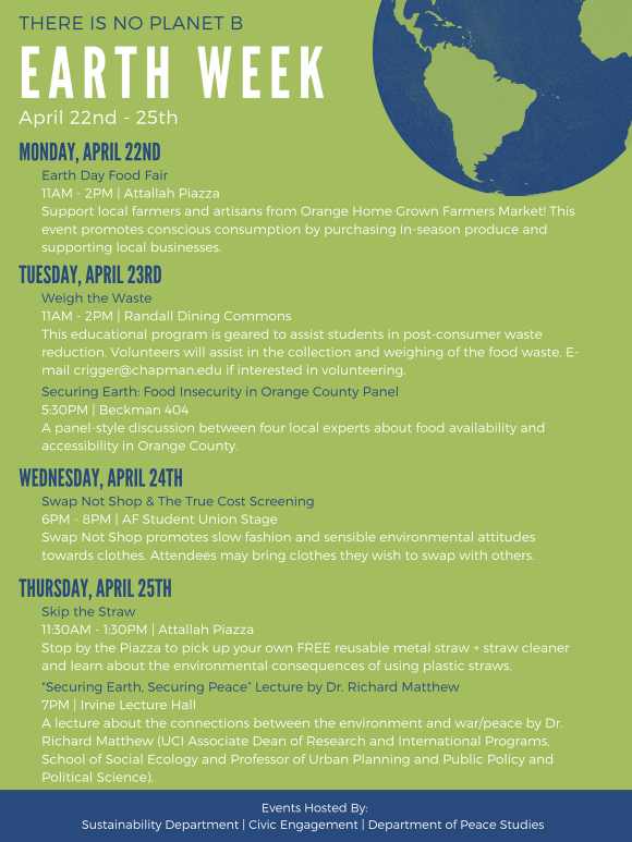 Join Us in Celebrating Earth Day 2019! - Green Panther Newsletter for ...