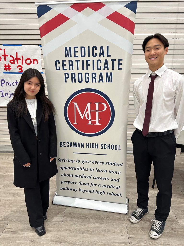 Crean College PA Students Volunteer at Beckman High School’s Medical ...