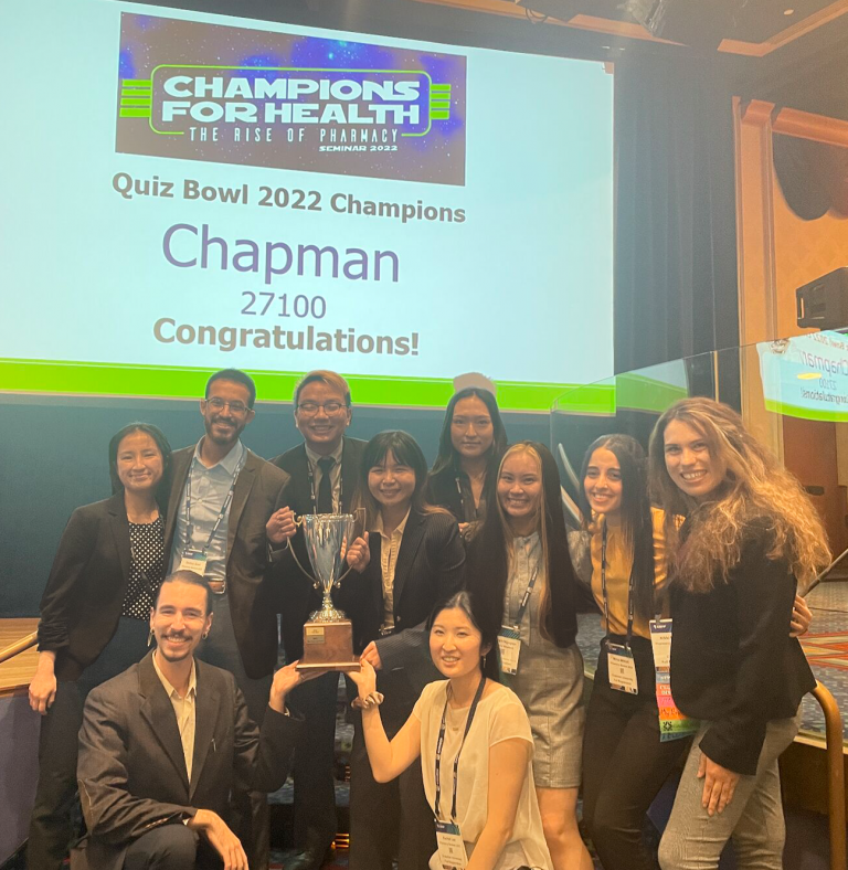 Chapman Sweeps Major Awards at CSHP 2022 Seminar - School of Pharmacy