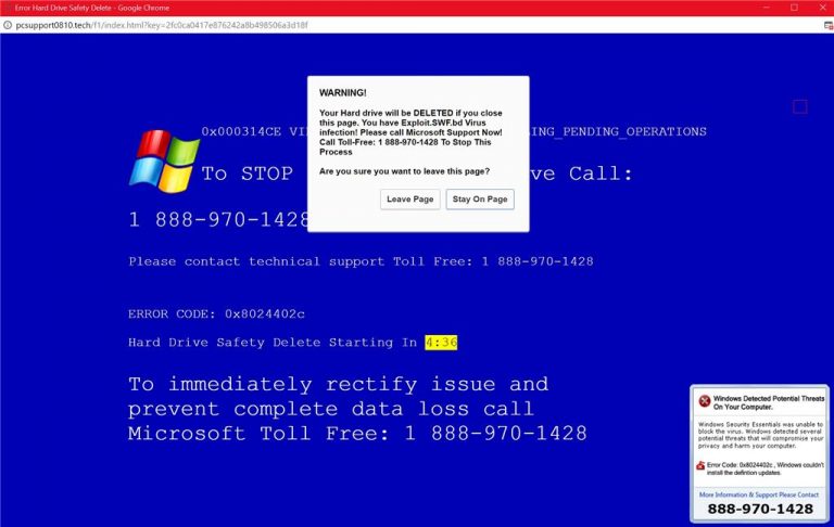 Tech Support Scams - Don't fall for them! - Information Systems ...