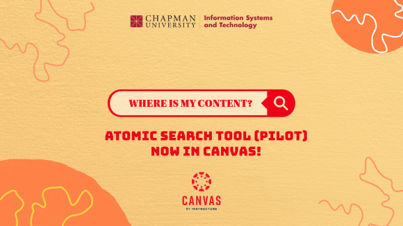Unveiling Atomic Search: A Powerful Search Experience in Canvas! - Information Systems & Technology