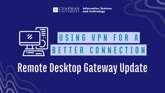 Important Update: Disabling RDG (Remote Desktop Gateway) for Chapman ...