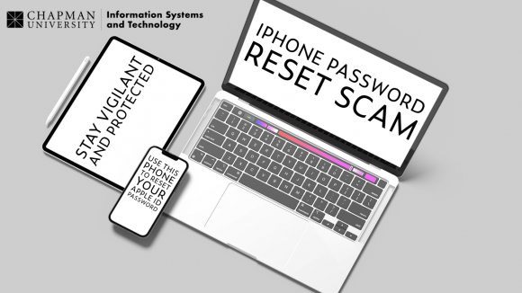 Beware of the Latest iPhone Password Reset Scam - Information Systems ...