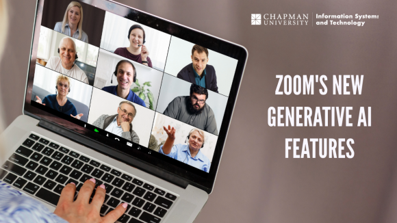 Announcing the Integration of Zoom AI Companion - Information Systems ...