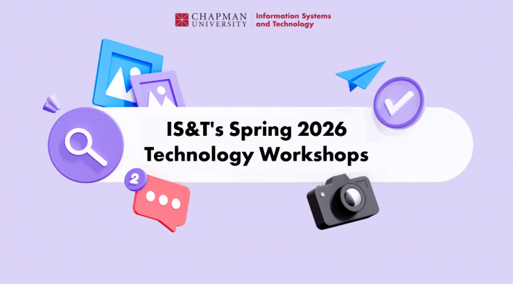 Announcing IS&T’s Spring 2026 Technology Workshops - Information ...