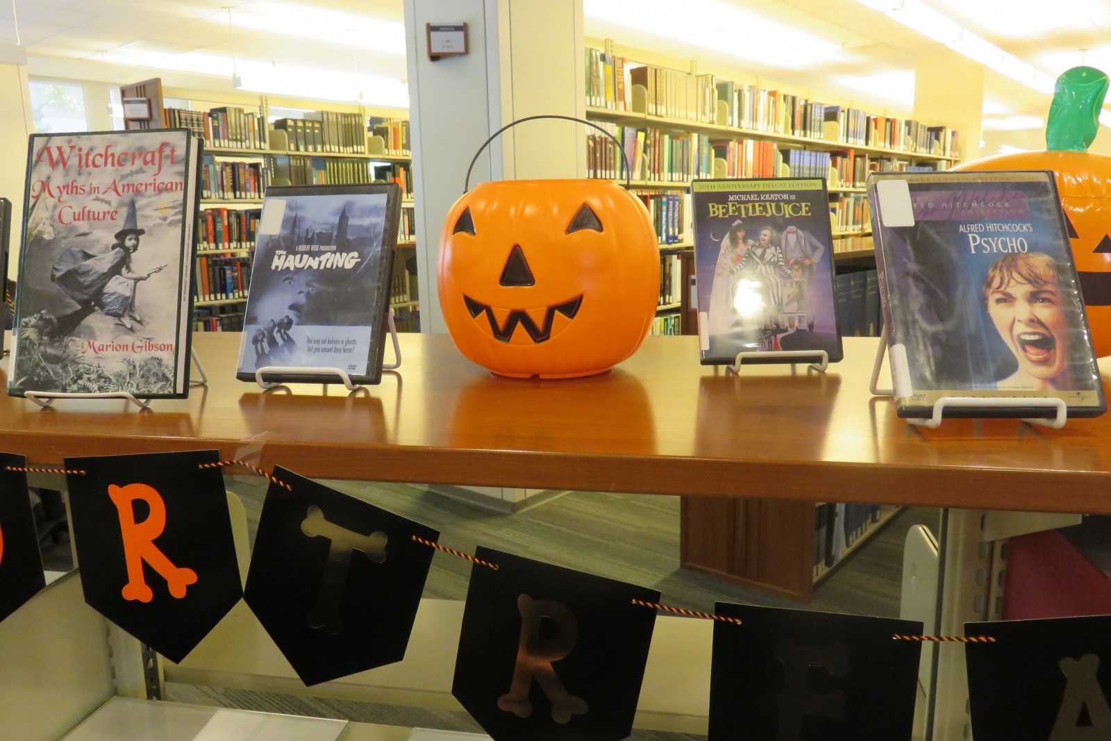 Spooky Halloween Display Haunts Again! - Leatherby Libraries