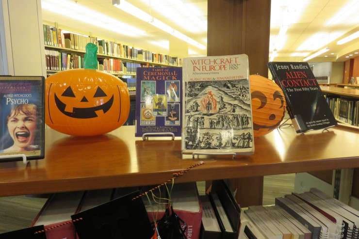 Spooky Halloween Display Haunts Again! - Leatherby Libraries