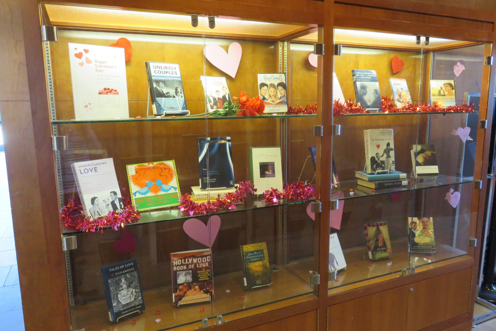 Love at the Leatherby Libraries – Valentine’s Day Display - Leatherby ...
