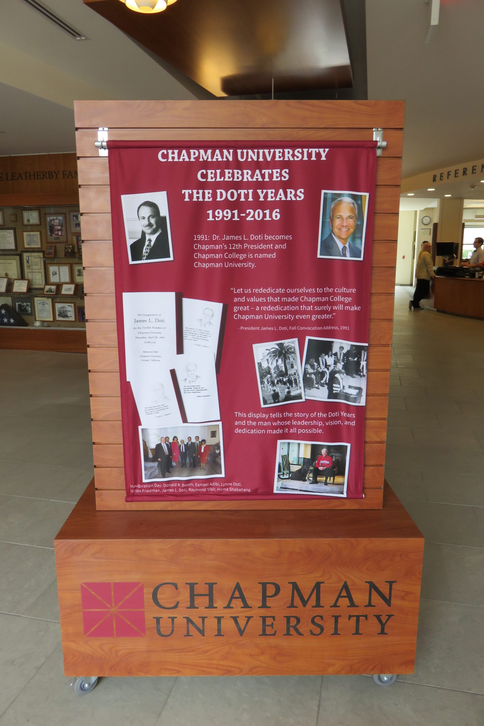 A Presidential Display to Remember - Display Celebrates the Doti Years ...