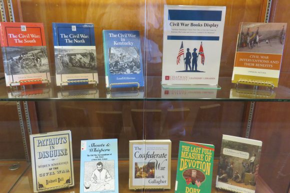 Travel Back in Time - Books on the Civil War now on display in the ...