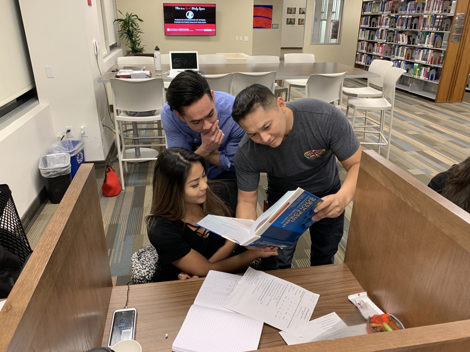 New Study Carrels in the Rinker Campus Study Commons - Leatherby Libraries