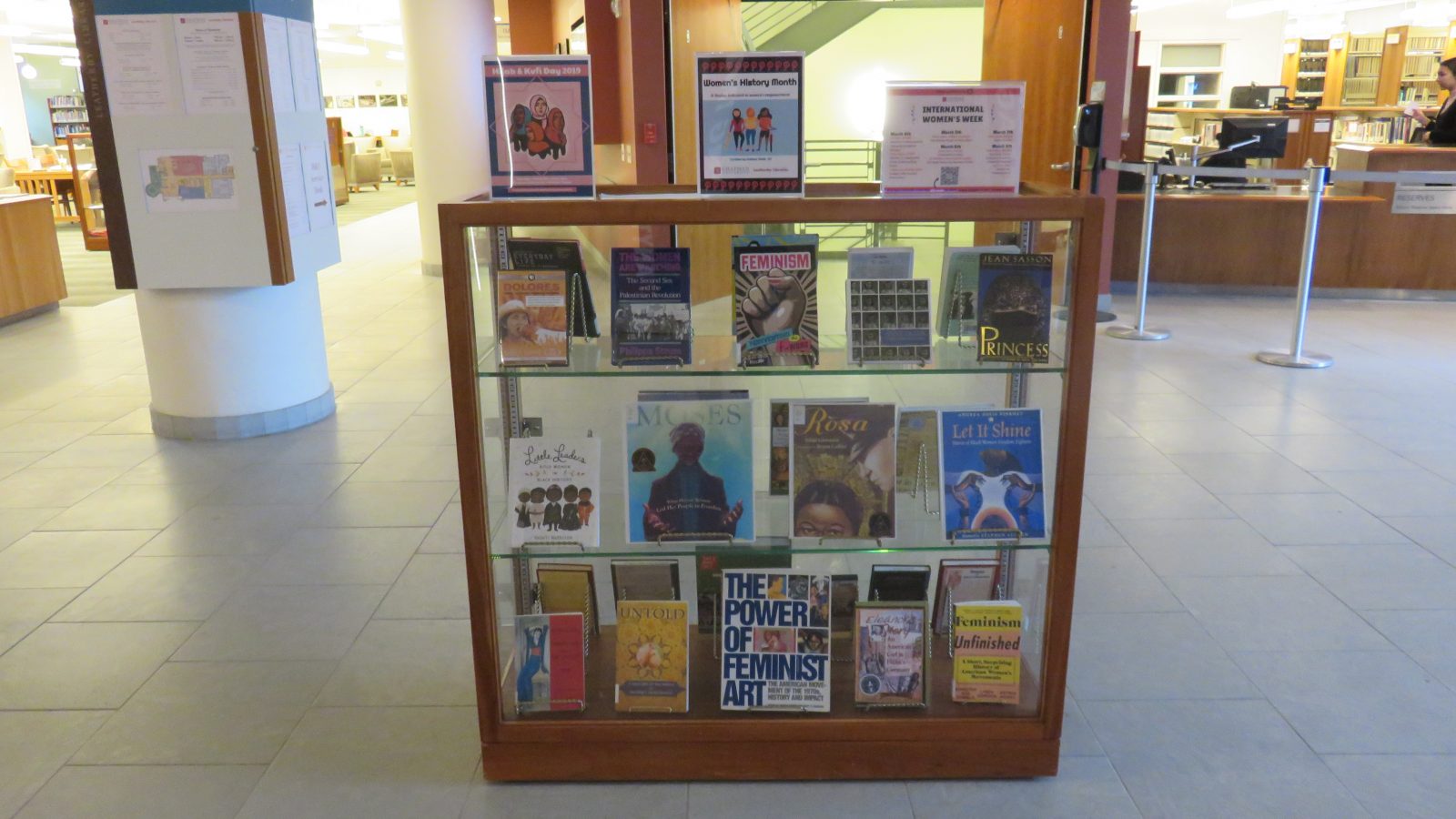 Women’s Herstory Month - A display dedicated to women's empowerment ...