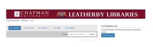 LibGuides: an easy-to-use repository of librarian-created content ...