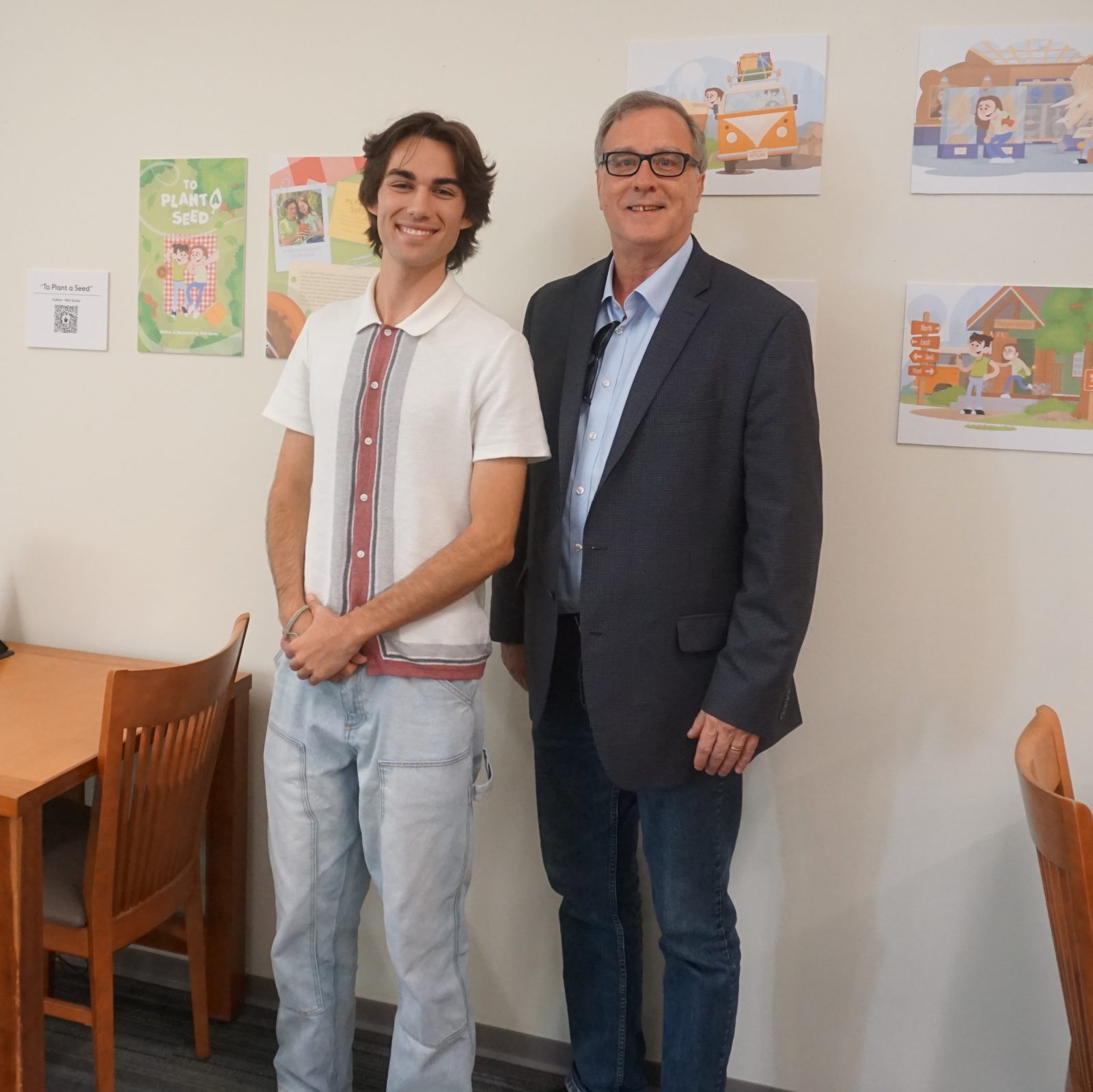 Chapman Student Nick Burke Exhibit Opens at the Library - "Keep an Open ...