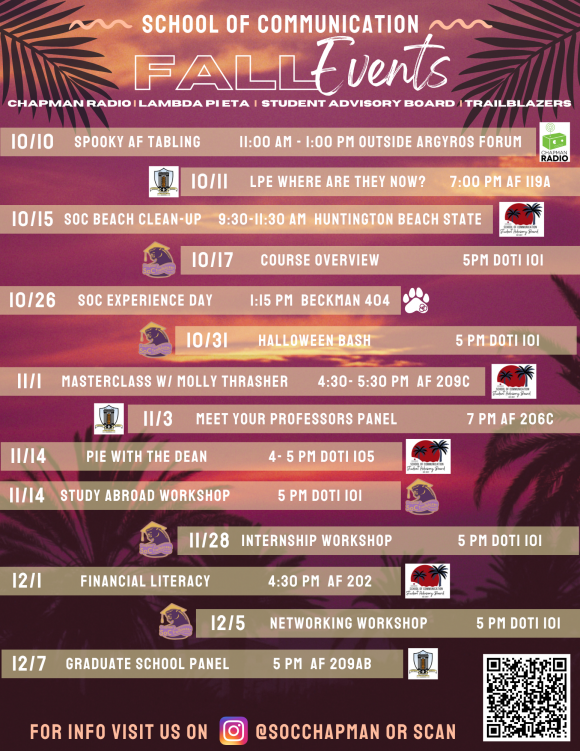 SoC Fall 2022 – What’s in Store for You! - A look into the School of ...