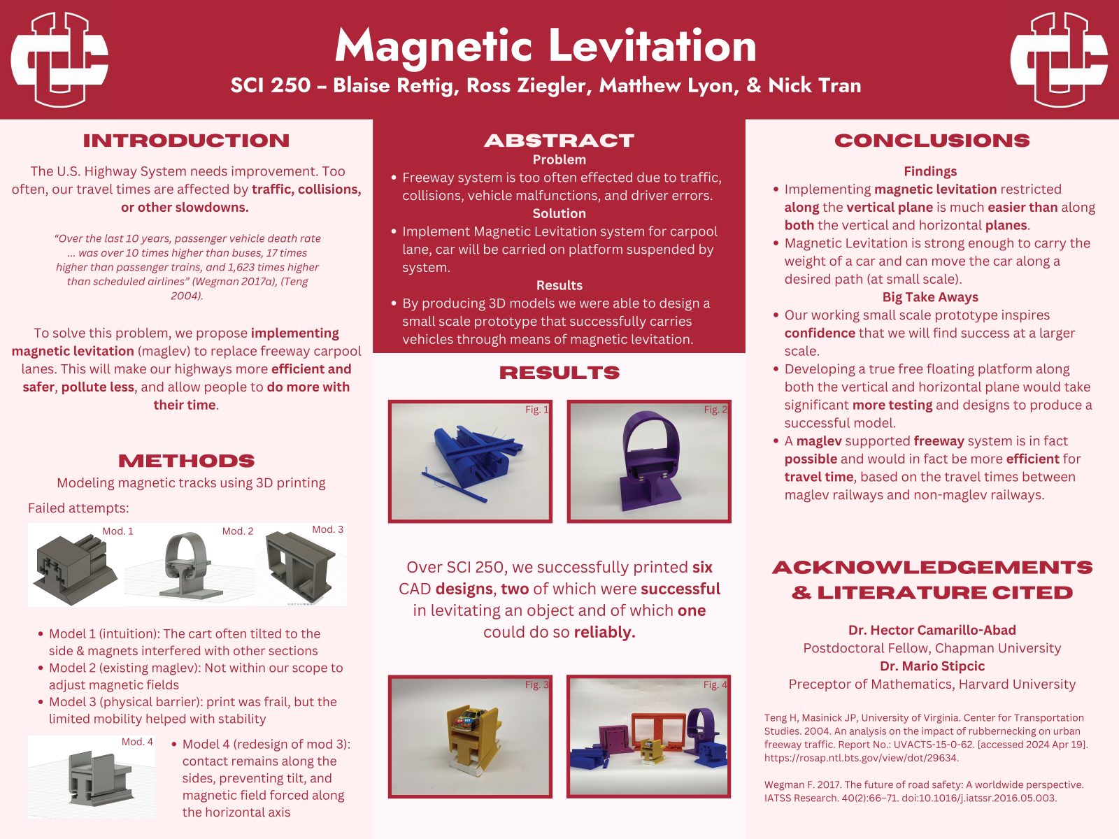 Magnetic Levitation - Blaise Rettig, Ross Ziegler, Matthew Lyon, Nick ...